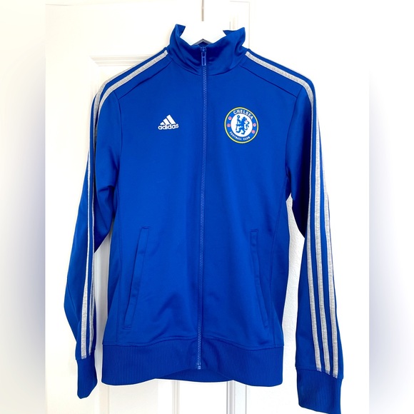 adidas | Jackets & Coats | Adidas Mens Chelsea Fc Football Soccer Club ...